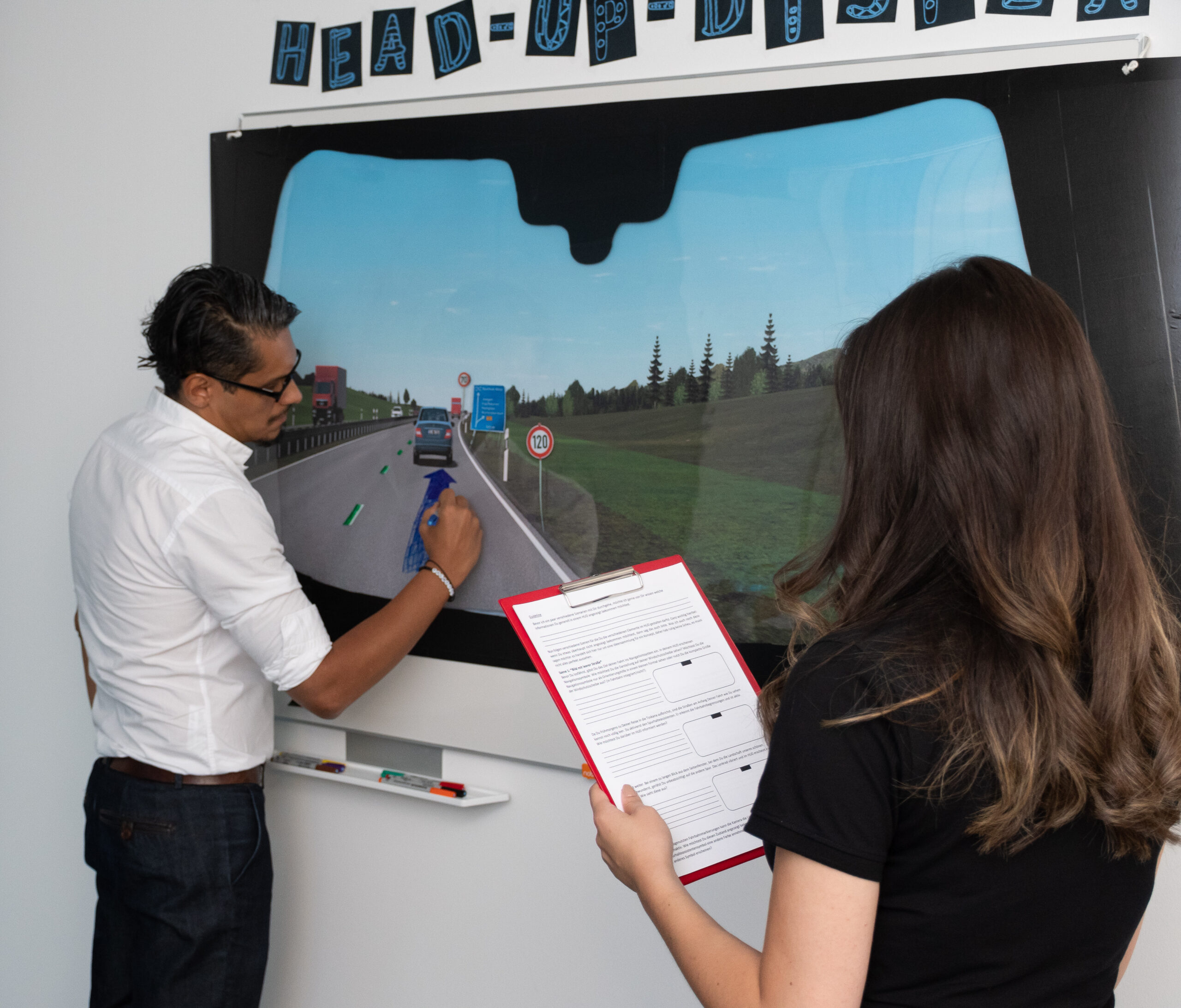 Using Design Thinking for the ideal Head-Up-Display | MdynamiX